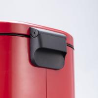 China Rectangular Soft Close Pedal Bin with ANTI-FINGERPRINT Function and Durable Stainless Steel Material rounded rectangle trash can for sale