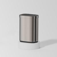 China Large Capacity Smart Sensor Bin for Kitchen Stainless Steel Rectangle Motion Sensor Trash Can for sale