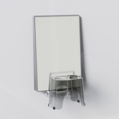 Cina Magnetic Attraction Doccia con porta asciugamani Organizzatore bagno montato a parete Copertura vasca da bagno e organizzatore sedia doccia in vendita