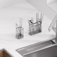 China Foldable Silver Dish Rack With Compact Space Saving Design Durable Iron Construction for sale