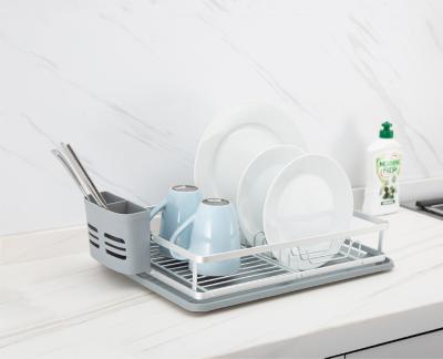Cina Dispositivo di scarico di piatti da cucina in alluminio in vendita