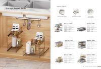 China Keep Kitchen Tidy With Rectangular Under Sink Organizer Sliding Storage Basket for sale