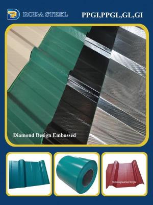 China Factory iron and steel ppgi color coated galvanized steel coil for sale