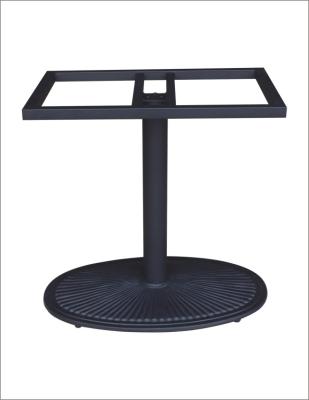 China YLX-023B Die-Casting Steel Oval Table Base with Square Top for Table use for sale