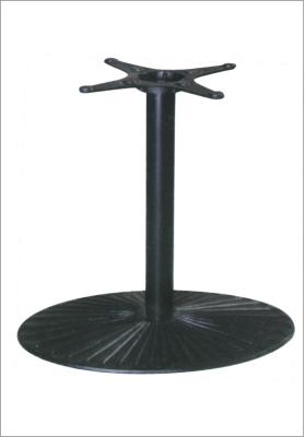 China YLX-027 Die-Casting Steel Oval Table Base with Cross Top for Table use for sale