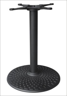 China YLX-040 Die-Casting Steel Round Table Base with Cross Top for Table use for sale