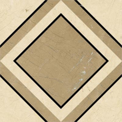 China Turkish White Aran Cream Beige Marble Flooring Natural Marble Tile High quality waterjet beige for sale