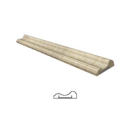 China Turkish White Aran Cream Beige Marble Flooring Natural Marble Tile High quality waterjet beige for sale