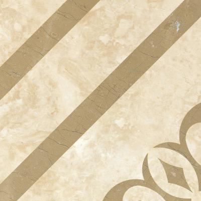China Turkish White Aran Cream Beige Marble Flooringonxy Tile High quality marble marble waterjet tiles for sale