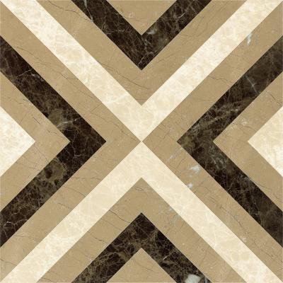 China Turkish White Aran Cream Beige Marble Flooringonxy Tile High quality  natural stonemarble flower for sale