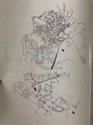 Cina Parti di Motor For Kobelco SK 200-6E del governatore dell'escavatore YN20S00002F1 in vendita