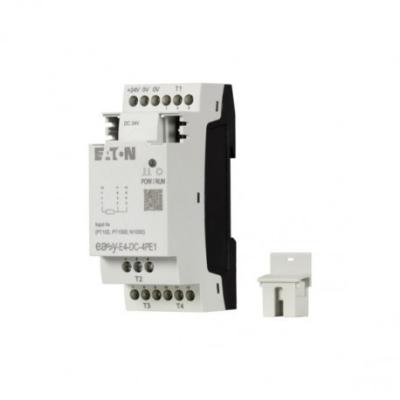 China EasyE4 CPU 8DI4RO 100-240V AC/DC Power Source Keyboard Ethernet Interface Push-in Terminals Te koop