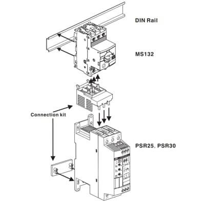 China Precise Motor Operation Soft Starter 1SFA896212R1001 PSR30-MS132 Te koop