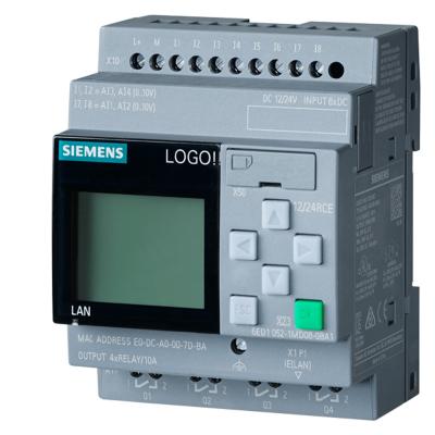China 6ED1052-1MD08-0BA1 PLC LOGO Basic Module with Display Advanced Features and Functions for sale