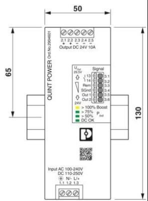 Cina Power Up Your Industrial Applications with QUINT4-PS/1AC/24DC/10 Power Supply Unit in vendita