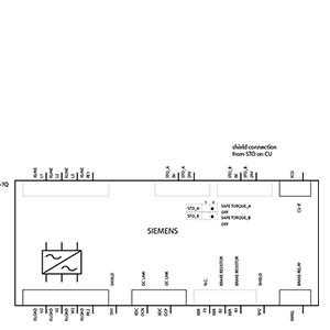 Cina SINAMICS PM240-2 Inverter Frequency Converter with 37 kW POWER MODULE IP20 FSF 200 V in vendita