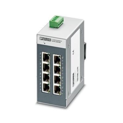 China FL SWITCH SFNB 8TX Industrial Ethernet Switch 2891002 with Flexible Mounting Options for sale