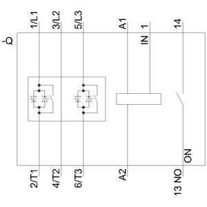 Cina 3RW30 Soft Starter Size S2 With Bypass and Spring-loaded Terminals for Motor Control in vendita