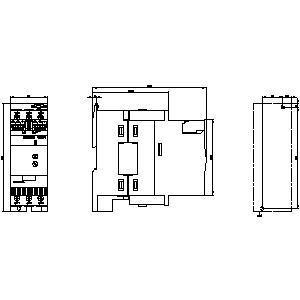 Cina 3RW30 Soft Starter Size S2 With Bypass and Spring-loaded Terminals for Motor Control in vendita