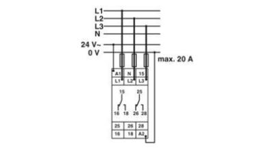 Cina EMD-FL-3V-400 2866064 Monitoring Relay The Optimal Solution for Industrial Monitoring in vendita