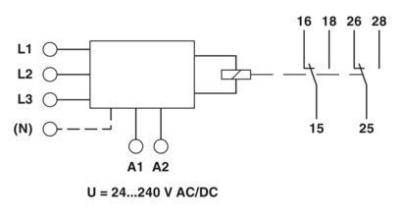 Cina EMD-FL-3V-400 2866064 Monitoring Relay The Optimal Solution for Industrial Monitoring in vendita