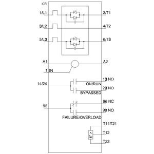 Cina 3RW40 Soft Starter Size S2 Screw Terminals With Bypass And Thermistor Motor Protection in vendita