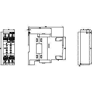Cina 3RW40 Soft Starter Size S2 Screw Terminals With Bypass And Thermistor Motor Protection in vendita