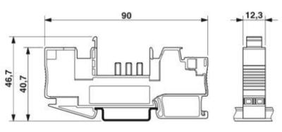 中国 CB 1/6-2/4 PT-BE Base Element 2800929 Trusted by Industrial Professionals 販売のため