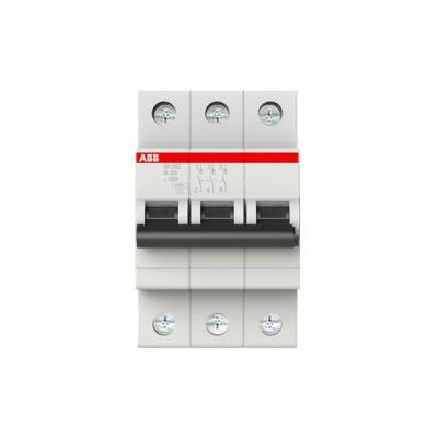 Cina MCB SH203-B20 Miniature Circuit Breaker B BCD Curve B Rated Frequency Hz 50 20A B 3P in vendita