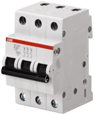 Cina MCB SH203-B25 Miniature Circuit Breaker 3P B 25A for Safe and Stable Operation in vendita