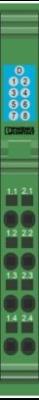 中国 2700173 IB IL 24 DI8/HD-PAC Digital Module with 8 Speed Inputs and 24V DC Power Supply 販売のため