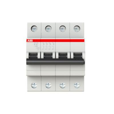 China 25A BCD Curve MCB SH204-B25 Miniature Circuit Breaker 4P with Long-Lasting Performance à venda