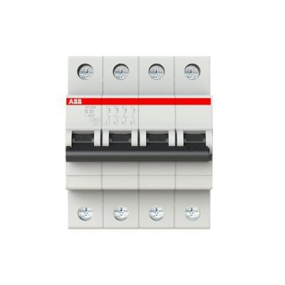 China 25A BCD Curve MCB SH204-B25 Miniature Circuit Breaker 4P with Long-Lasting Performance à venda