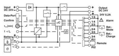 中国 Uninterruptible Power Supply 2320241 QUINT-UPS/24DC/24DC/40 for Critical Applications 販売のため
