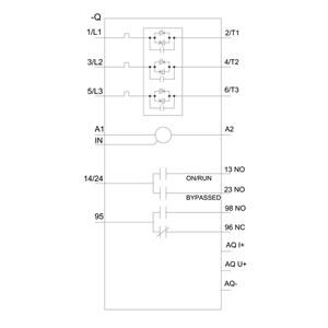 China Analog Output SIRIUS Soft Starter 3RW5245-6AC15 Screw Type Terminals for Motor Control for sale