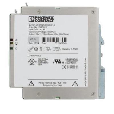 China QUINT-UPS/24DC/24DC/10 Uninterruptible Power Supply with 24DC Output and Input 2320225 à venda