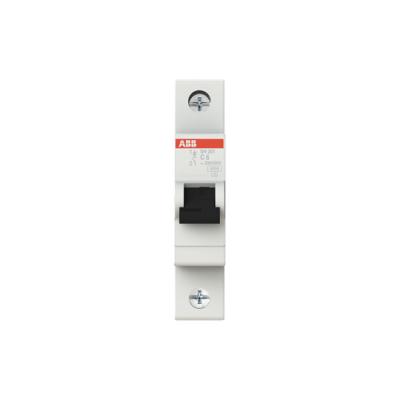 中国 MCB SH201-C6 Miniature Circuit Breaker 1P C 6 A Suitable for Various Applications 販売のため