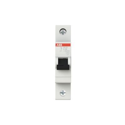 中国 1P C 20 A MCB SH201-C20 Miniature Circuit Breaker BCD Curve C 1P Breaking Capacity 1P 販売のため