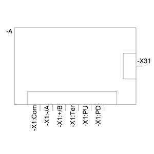 China 3RW5980-0CR00 Modbus RTU Communication Module for Smooth Industrial Communication for sale