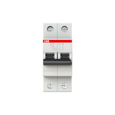 中国 Breaking Capacity 2P C 16 A MCB SH202-C16 Miniature Circuit Breaker Rated Frequency Hz 50 販売のため