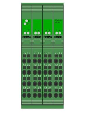 Cina Optimal Performance IB IL TEMP 4/8 RTD/EF-PAC with Safety Shutdown and Coupling Relay in vendita