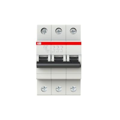 Cina Breaking Capacity 3P C 63A MCB SH203-C63 Miniature Circuit Breaker Rated Frequency Hz 50 in vendita