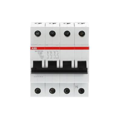 Cina MCB SH203-C40NA Miniature Circuit Breaker 3 NP C Rated Frequency Hz 50 40A Rated Current in vendita