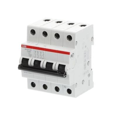 中国 MCB SH203-C40NA Miniature Circuit Breaker 3 NP C Rated Frequency Hz 50 40A Rated Current 販売のため