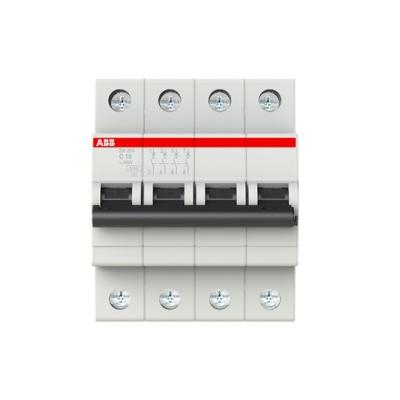 Cina MCB SH204-C10 Miniature Circuit Breaker 4P C 10A Rated Frequency 50Hz BCD Curve C in vendita