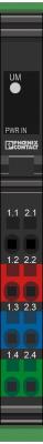 Cina IP20 Protection 2861331 IB IL 24 PWR IN-PAC Power Module for Industrial Applications in vendita