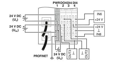 China 2703994 IL PN BK DI8 DO4 2TX-PAC Bus Coupler for Industrial Control System Integration à venda