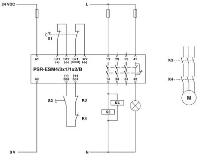 China PSR-SPP-24UC/ESM4/3X1/1X2/B Safety Relays Contact Load Safety Shutdown Coupling Relay for sale