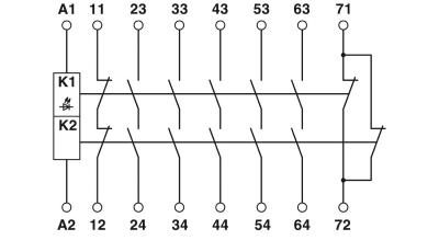 Cina PSR-SPP-24UC/URM4/5X1/2X2/B Extension Module for PROTECTIVE Voltage Relay Theory in vendita