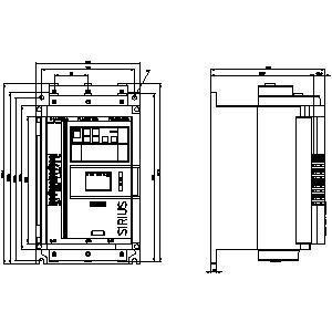 Cina Soft Starter 3RW5113-1XC14-0S SIRIUS Size 2 Screw Terminals Analog Output HMI Standard in vendita